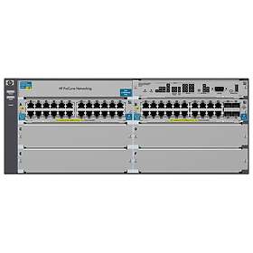 Find the best price on HP E5406-44G-PoE+/4SFP zl (J9447A) | Compare ...