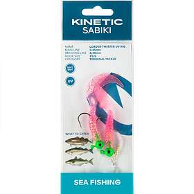 Find the best price on Kinetic Sabiki Loaded Twister Uv Feather Rig ...