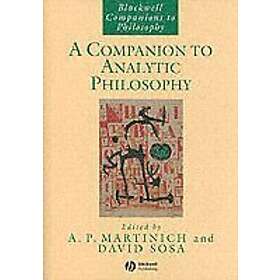 Find the best price on A Martinich: A Companion to Analytic Philosophy ...