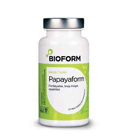 Find the best price on Bioform Papayaform 60 Capsules | Compare deals ...