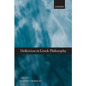 Find the best price on David Charles: Definition in Greek Philosophy ...