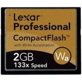 Find the best price on Lexar Professional Compact Flash 133x 2GB ...