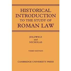 Find the best price on A Historical Introduction to the Study of Roman ...