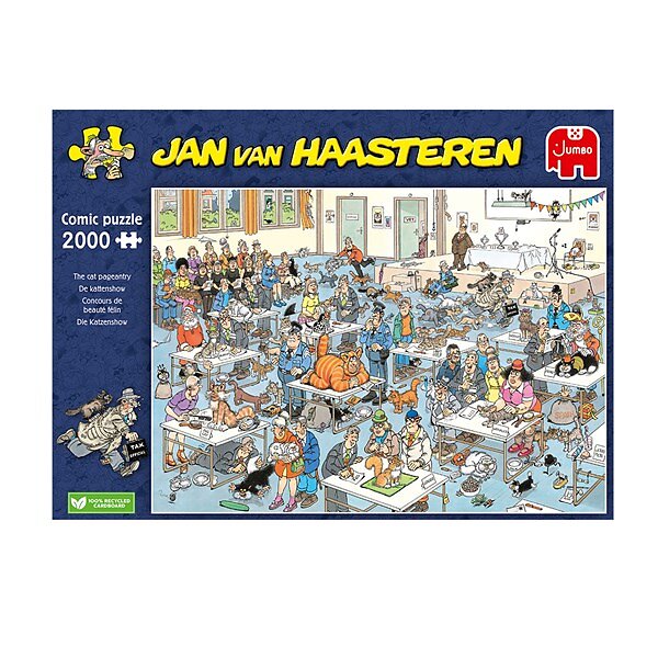 Find the best price on Jumbo Cat Show Jan Van Haasteren Puzzle 2000 ...