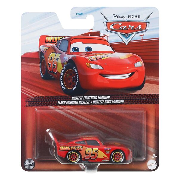 Find the best price on Mattel Pixar Cars Rusteze Lightning McQueen ...