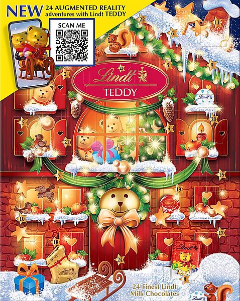 Find the best price on Lindt Teddy Advent Calendar | Compare deals on ...