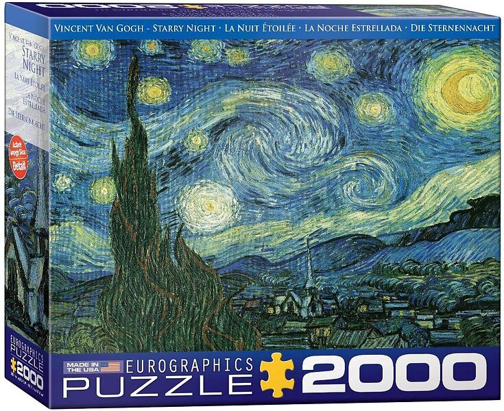 Find the best price on Eurographics Starry Night - Vincent Van Gogh ...