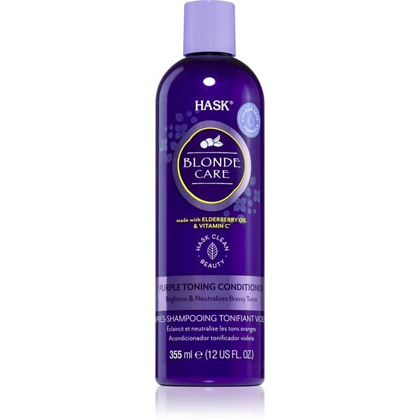 Find the best price on Hask Blonde Care Purple Toning Conditioner 355ml ...